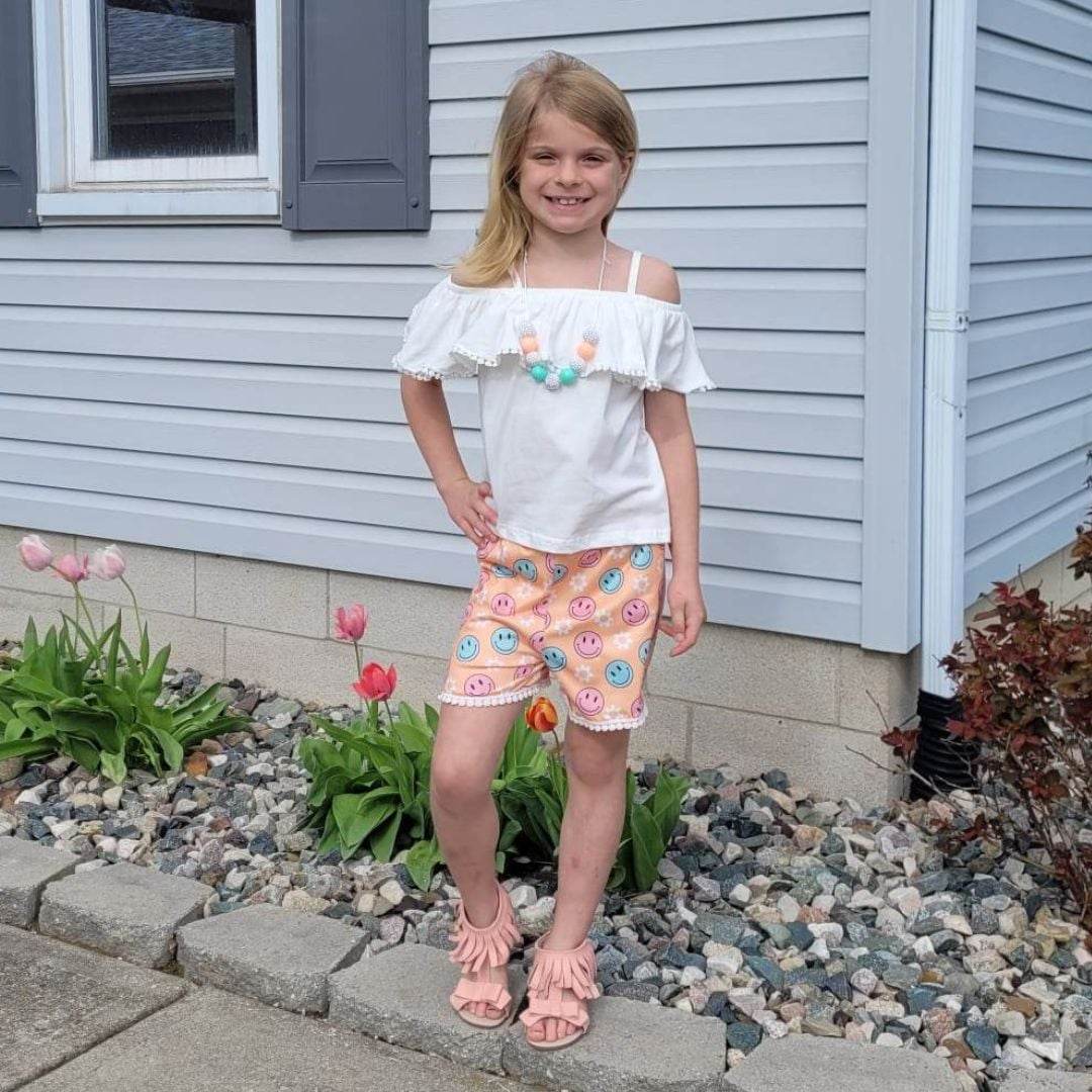Smiley Shorts Set – A Touch of Magnolia Boutique